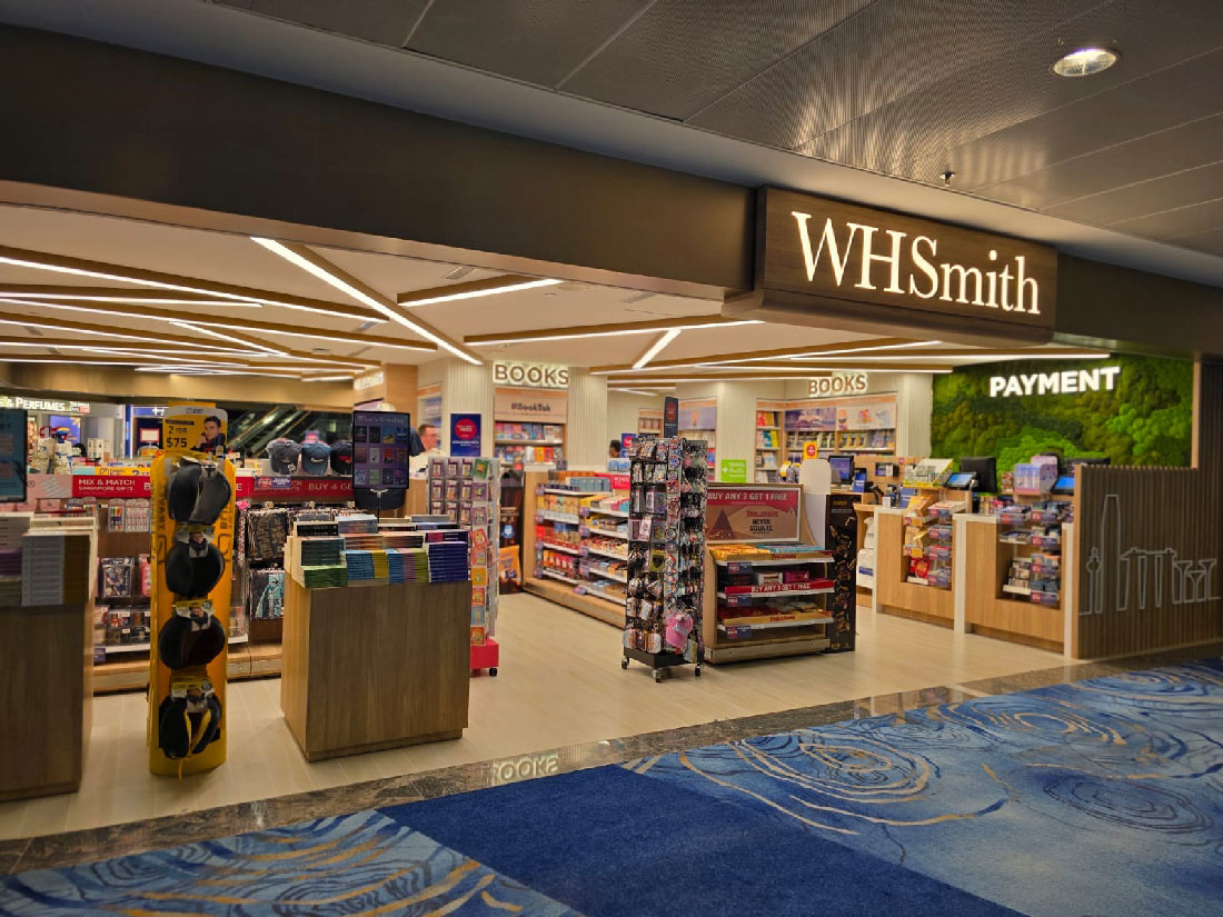 WH Smith @ Singapore Changi Airport Terminal - QMAY FOOD ASIA SDN BHD ...